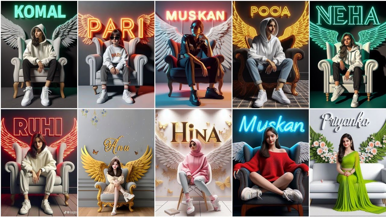 Beautiful names whatsapp dp'z for girls | cute girls name dpz ...