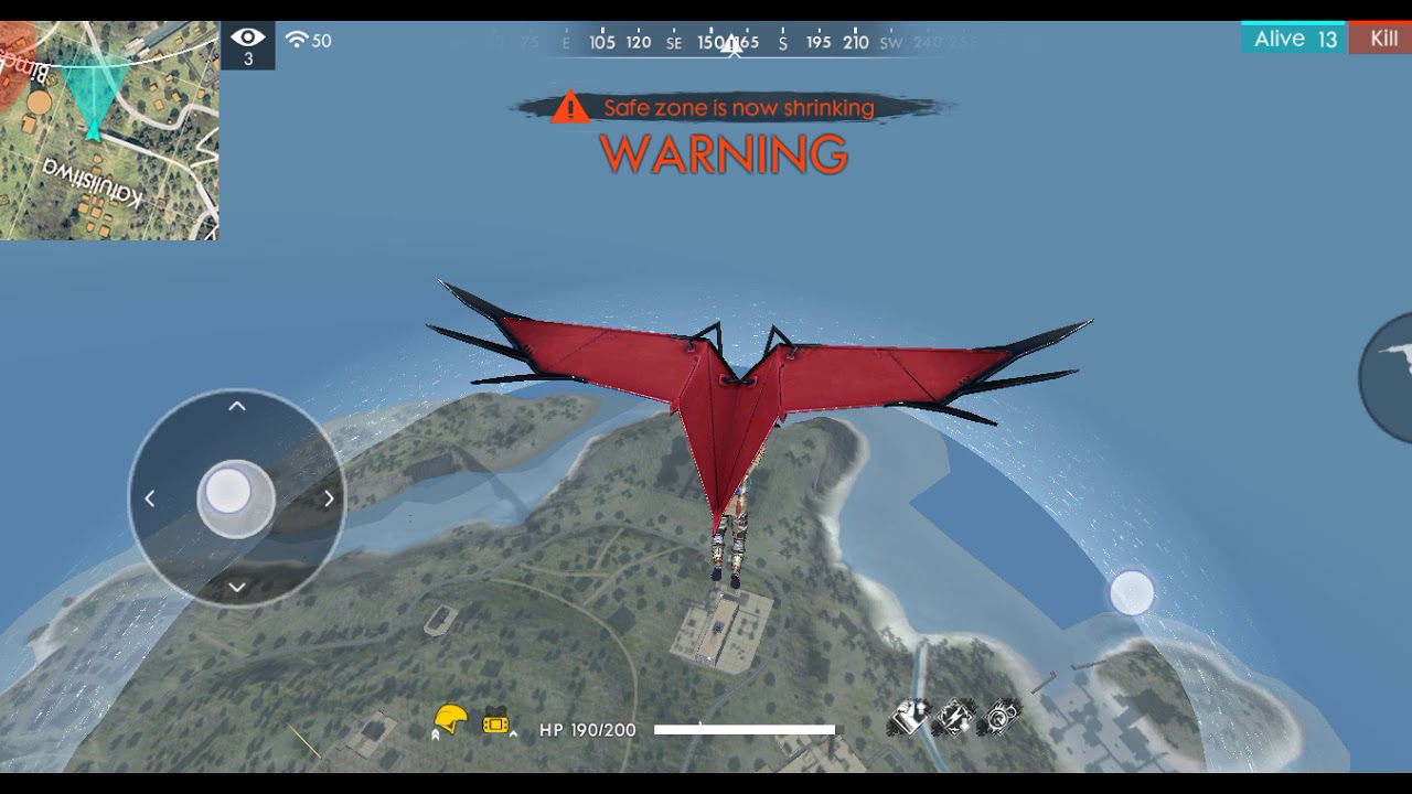 Free fire highest parachute - YouTube