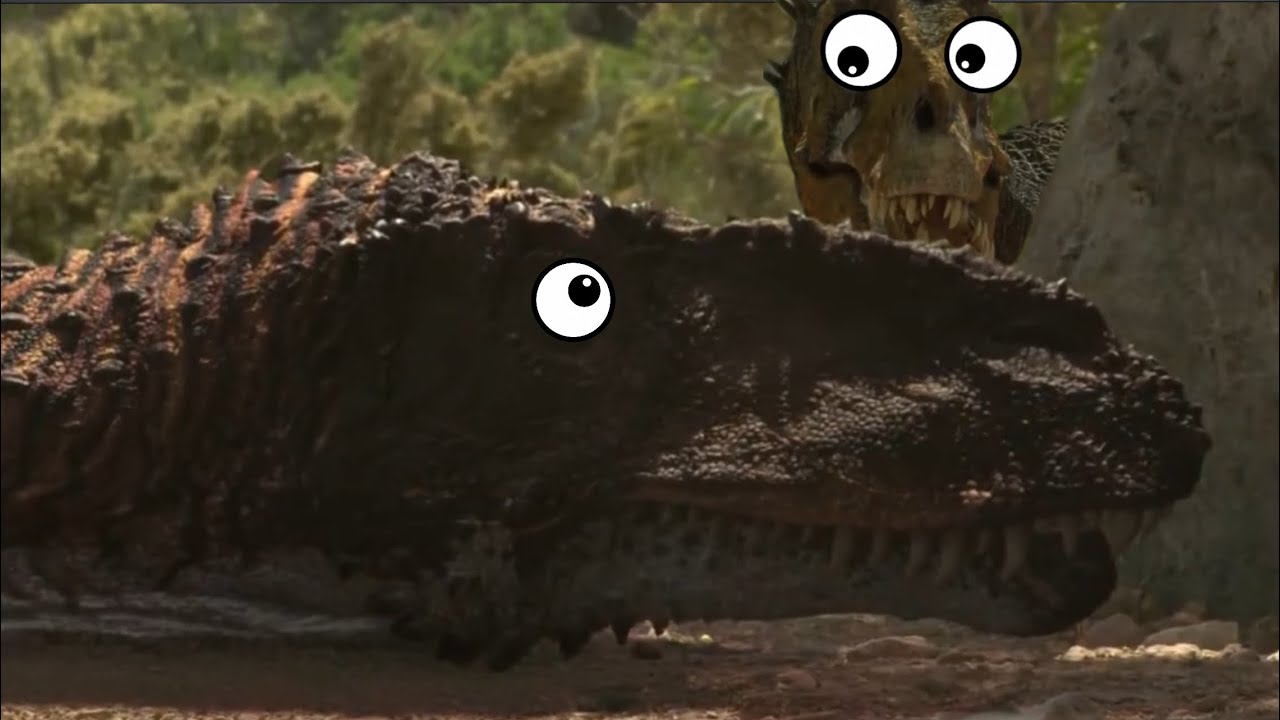 Goofy ahh dinosaur revolution | the watering hole - YouTube