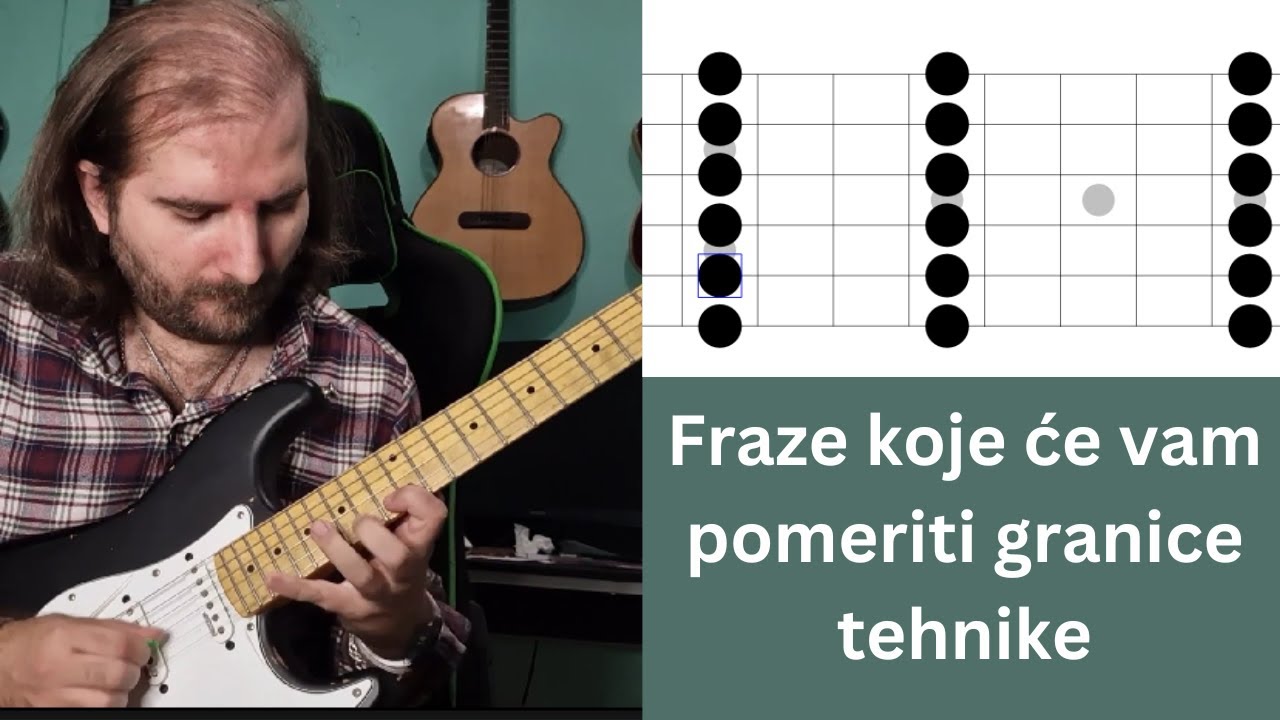 3 Metal/Fusion Fraze Koje Ce Vam Unaprediti Tehniku i Brzinu Na Gitari - YouTube