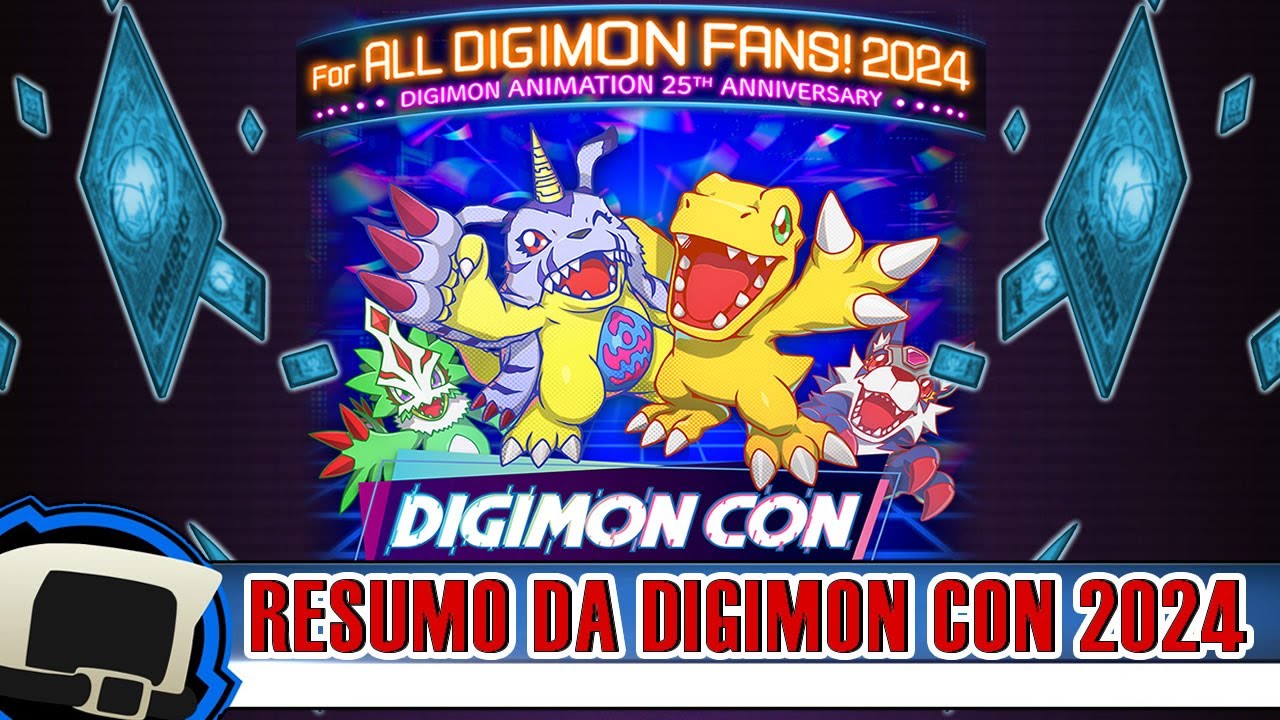 NOTICIA VELHA: RESUMO DA DIGIMON CON 2024 - YouTube