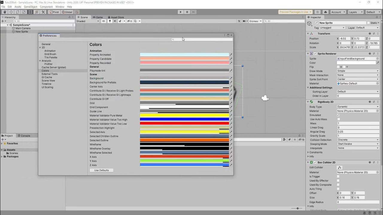 #2 UNITY/BOLT - L'interface de bolt - YouTube