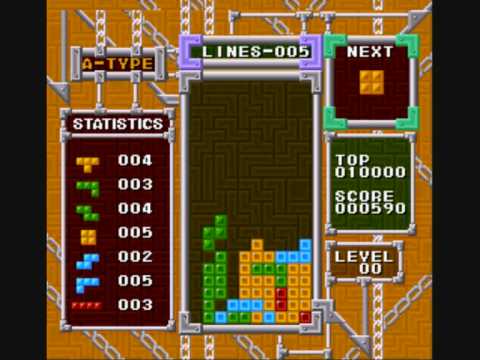 Gameplay - Tetris SNES - YouTube