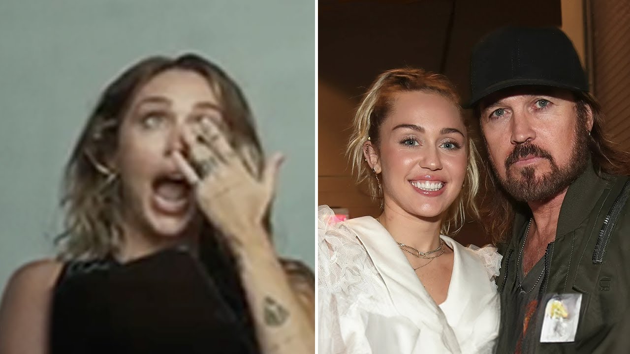 Miley Cyrus BREAKS DOWN In Tears When Talking About Estranged Father ...