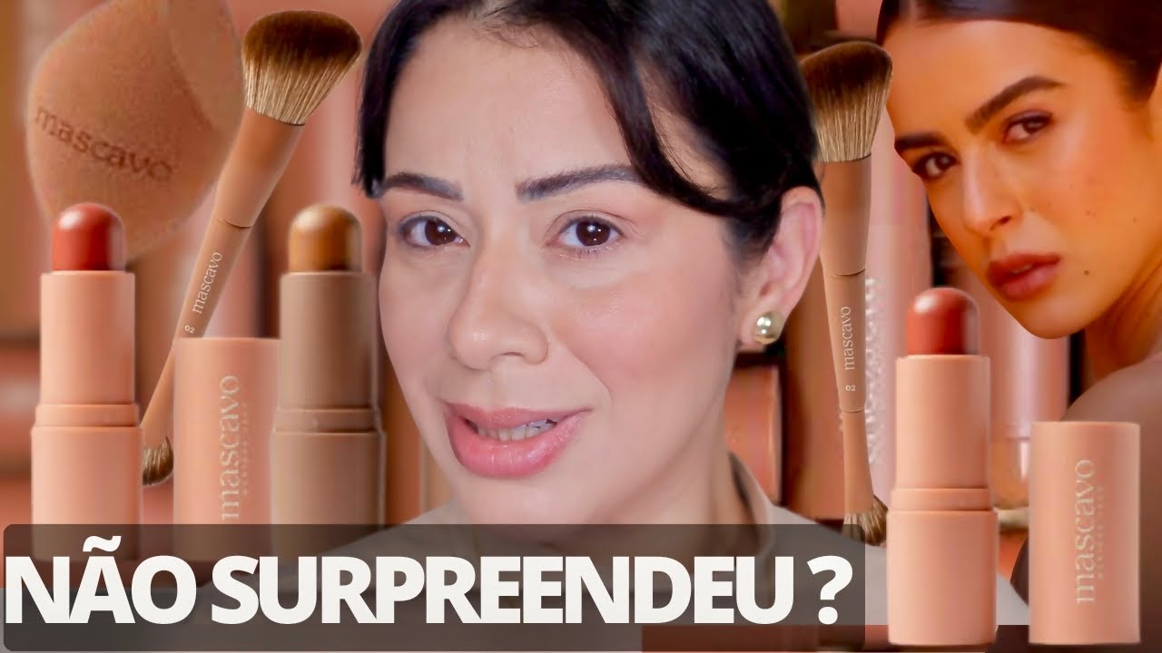 Testando MASCAVO de Mariana Saad | Make de Blogueira - YouTube