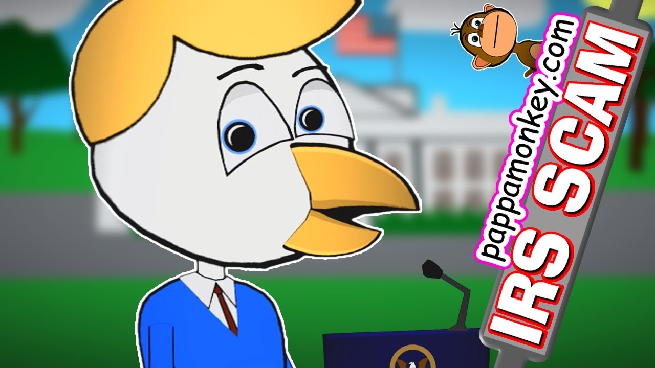 Talking Ridiculous to an IRS Scammer (animated) - YouTube