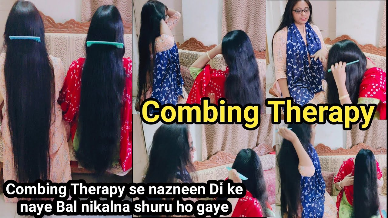 Combing Therapy for Super Fast Hair Regrowth new baby hairs grow in 15 ...
