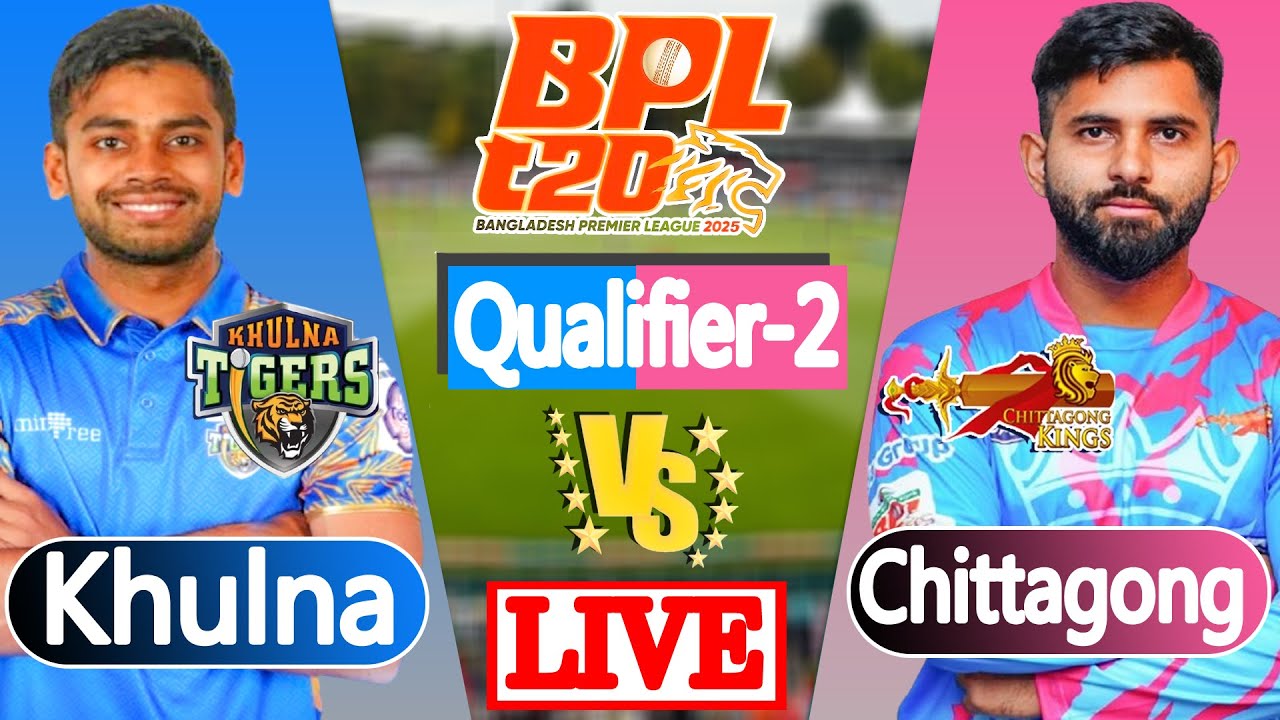 BPL SCORE 2025 | Live Cricket Match Today | Chittagong vs Khulna ...