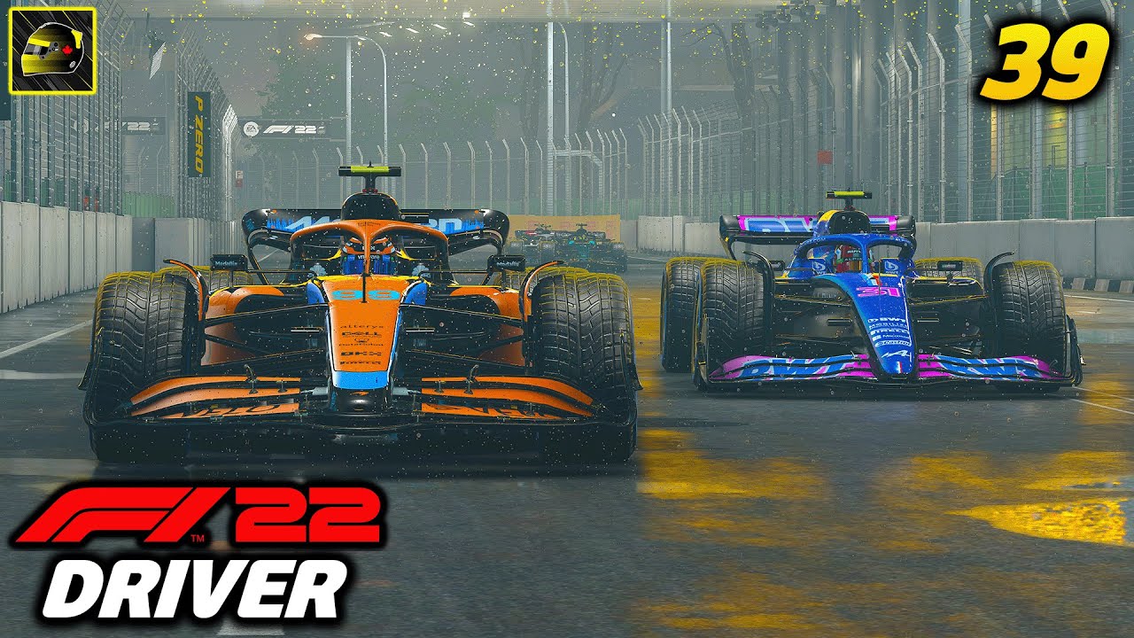 HARDEST RACE OF MY CAREER. MCLAREN VS MERCEDES BEGINS - F1 22 Driver ...