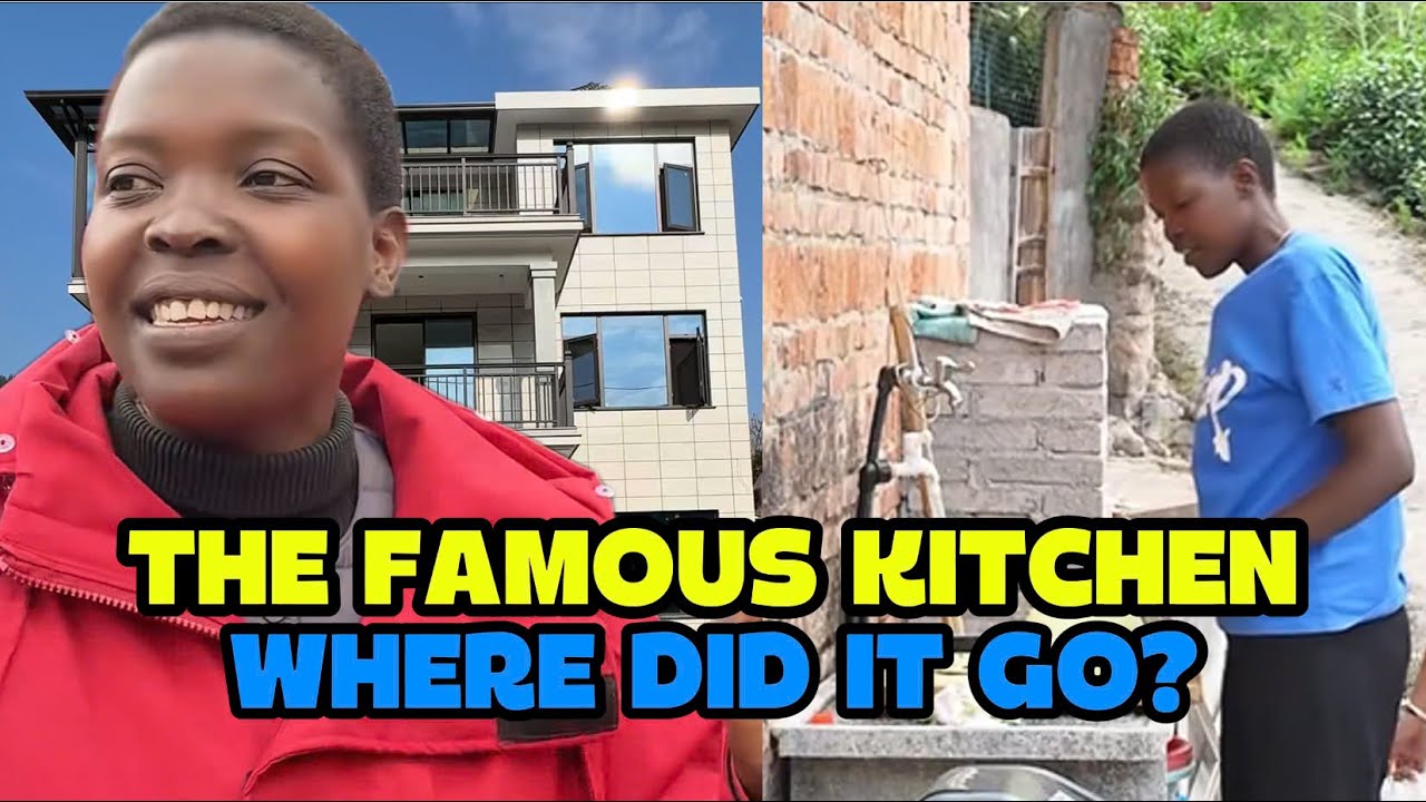 The old kitchen is gone, they changed when they had more money, African ...