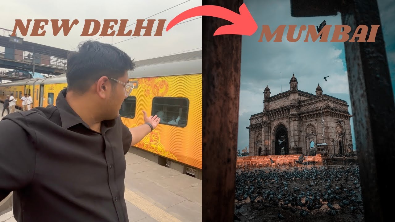 12952 New Delhi Mumbai Tejas Rajdhani Express Journey | *Toofan Train ...