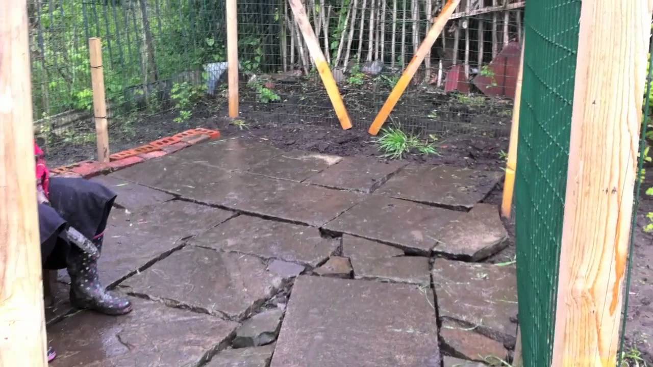 Bees Building enclosure - almost there - YouTube