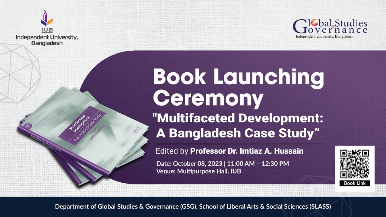 GSG Book Launching Ceremony "Multifaceted Development: A Bangladesh Case Study" - YouTube