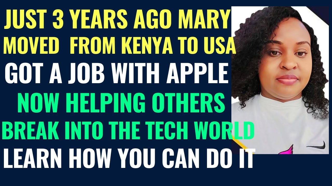 She Landed A Job With Apple As Senior Business Analyst - Now Helping ...