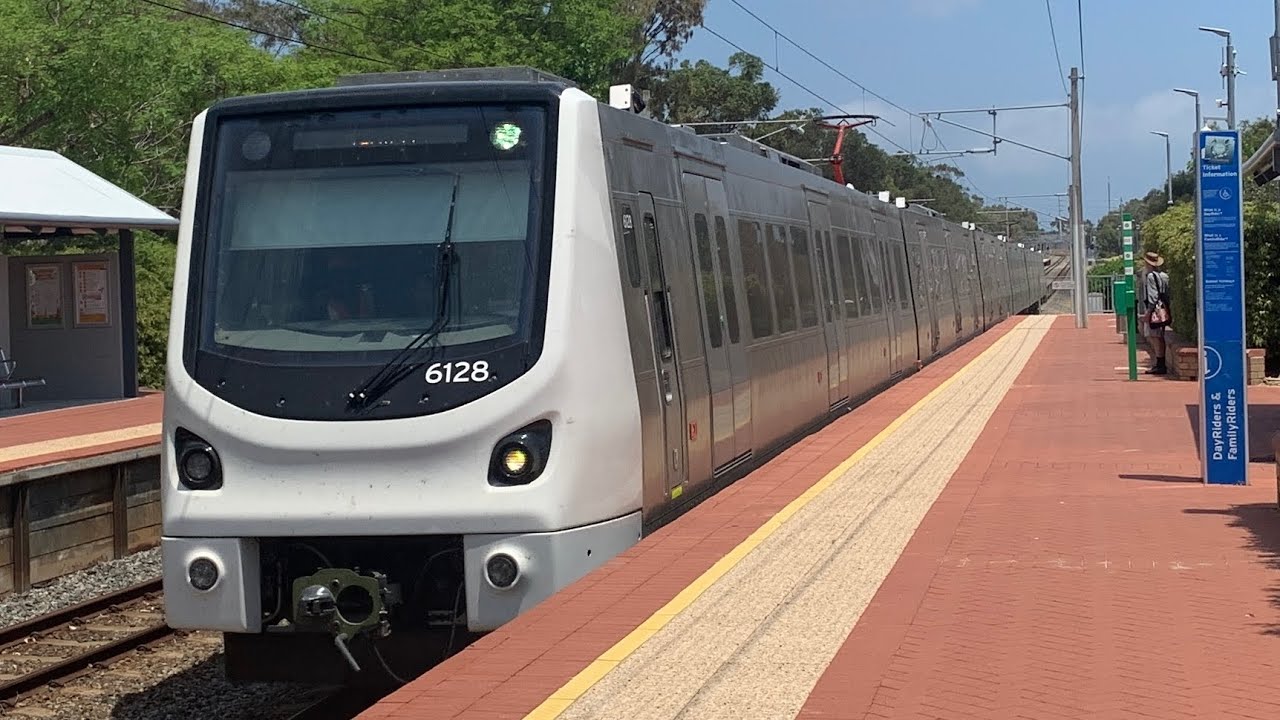 Transperth C Series Set 128 in Testing - YouTube