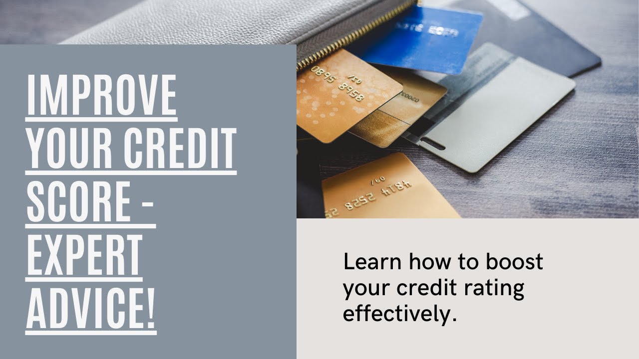 Boost Your Credit Score Today! | Expert - YouTube