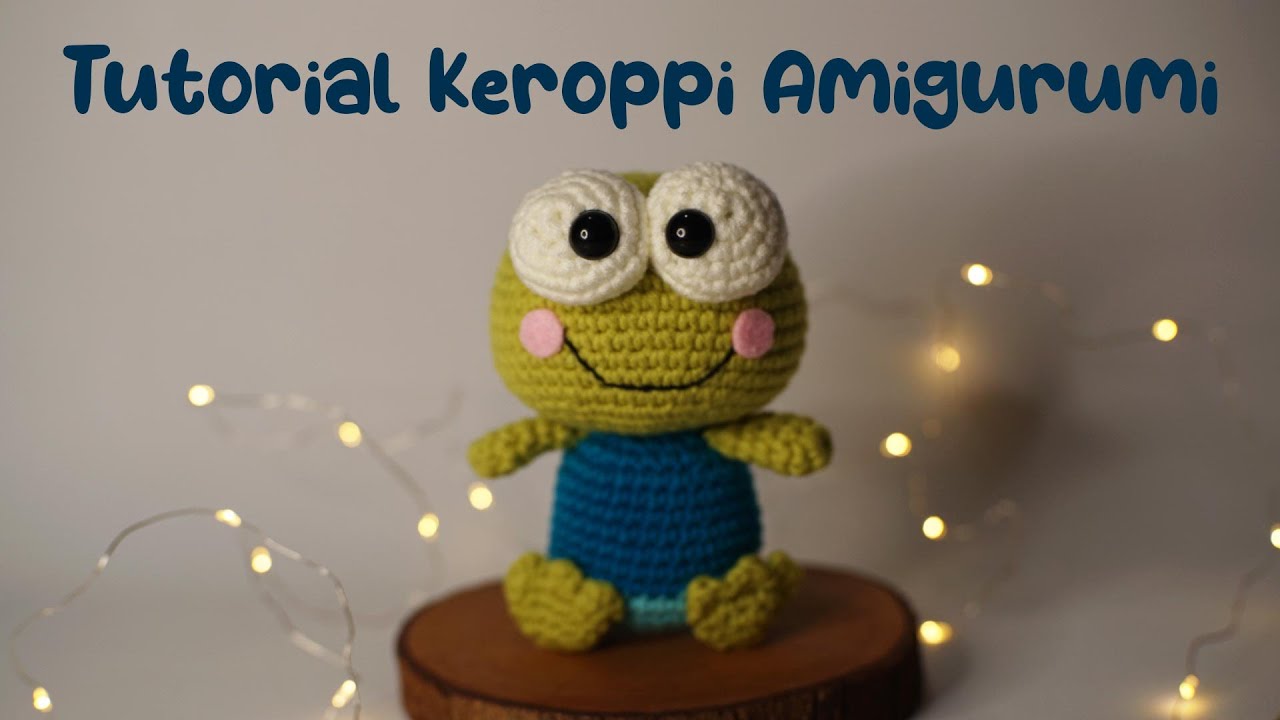 Tutorial crochet Keroppi amigurumi- amigurumi free pattern- cute ...