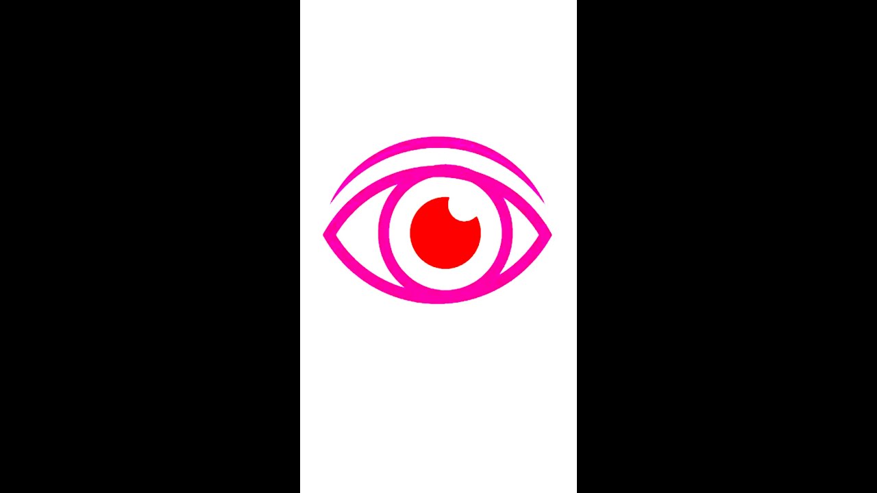 Easy Eye Shape Design in Illustrator | Short Tutorial - YouTube
