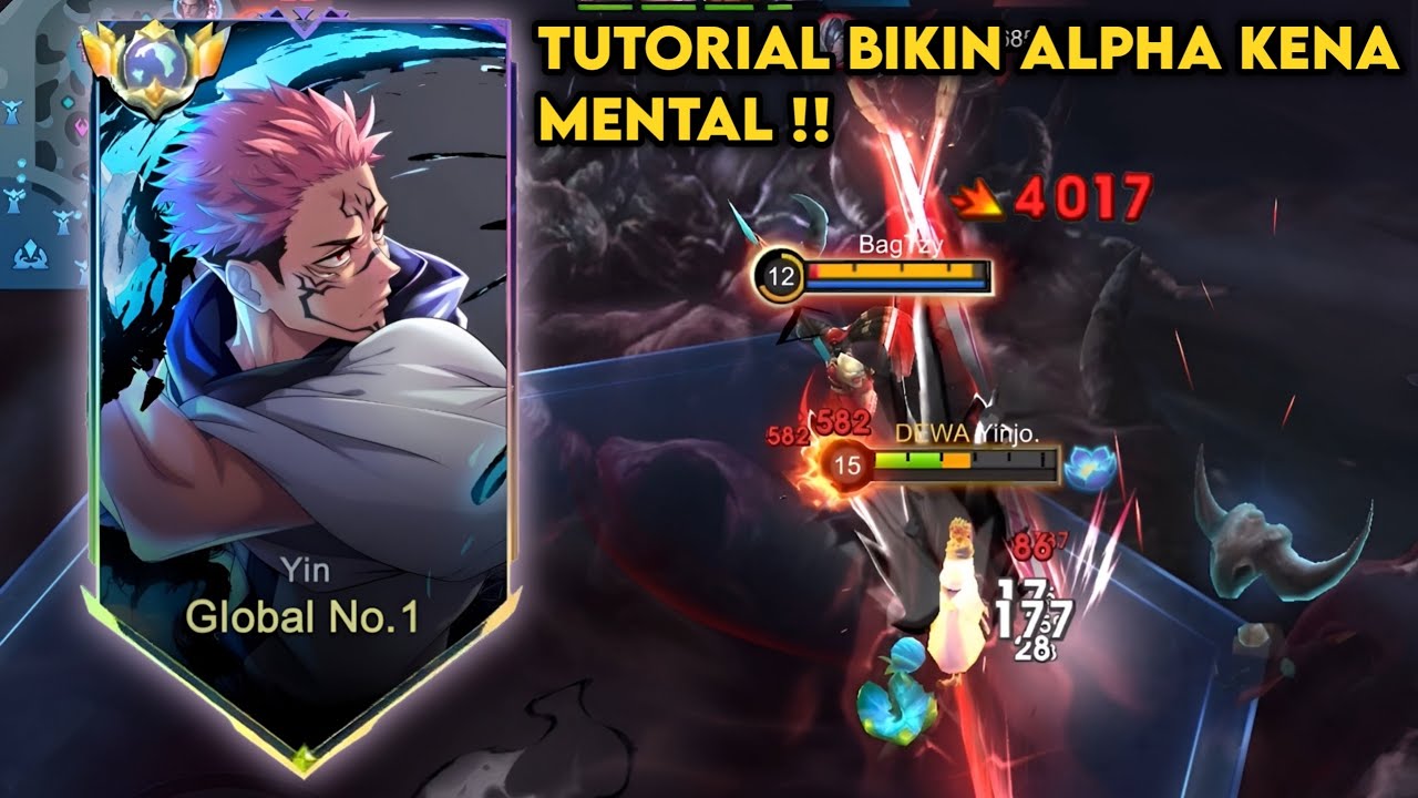 YIN VS ALPHA🔥BEGINI CARA BERMAIN YIN YANG BENAR BUAT COUNTER ALPHA ...