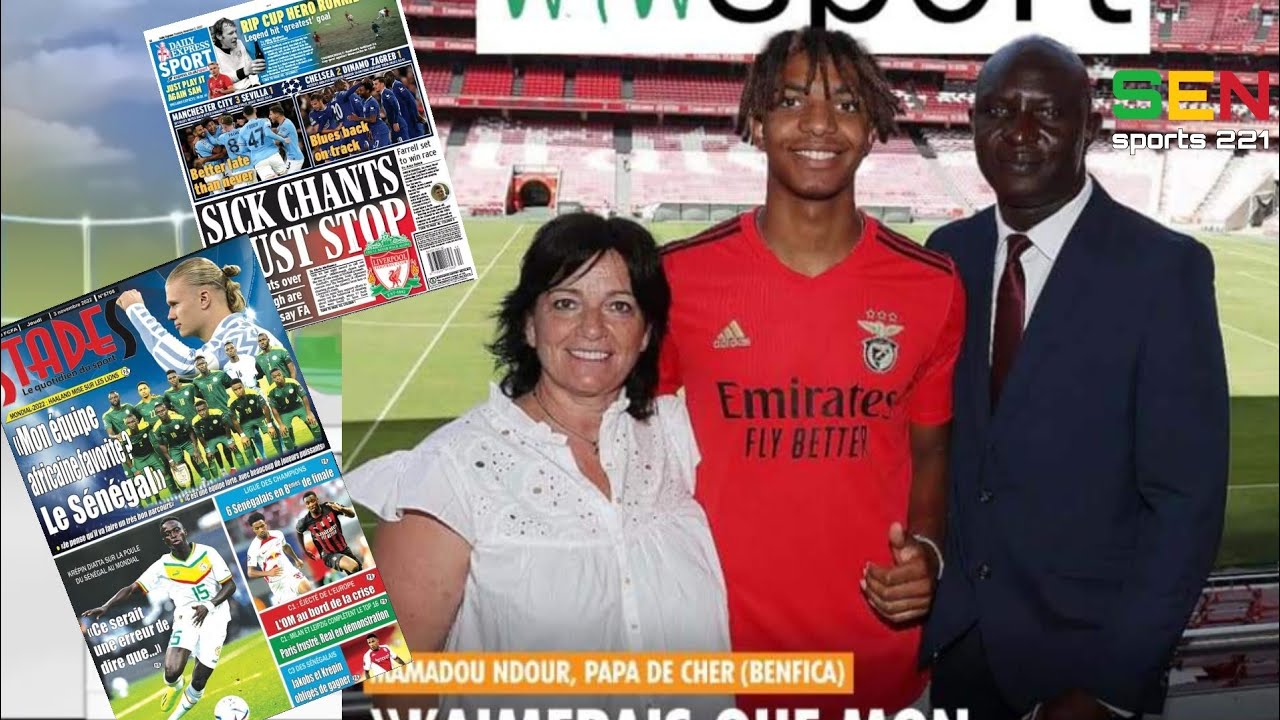 Revue de presse du jour jeudi 03 Novembre 2022... Sen Sports 221 - YouTube