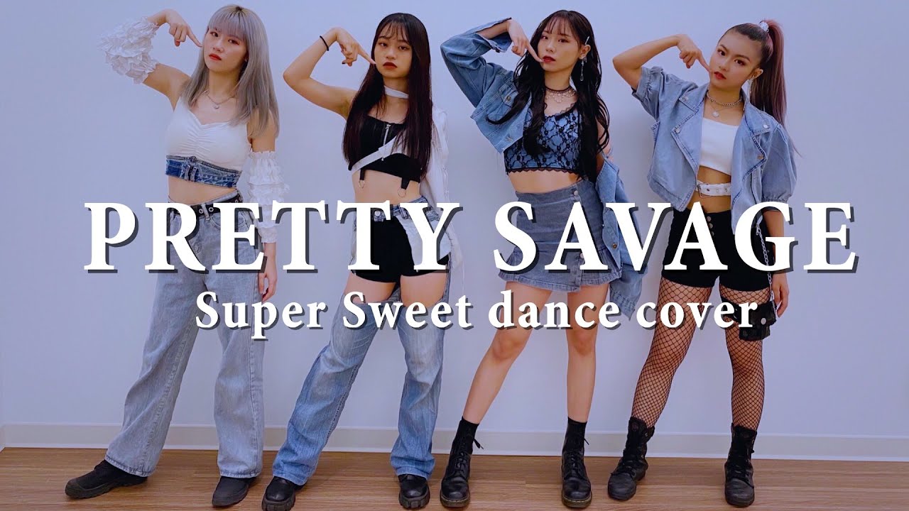 Super Sweet 櫃台Team - MV - Pretty Savage - Black pink - dance cover 【K ...