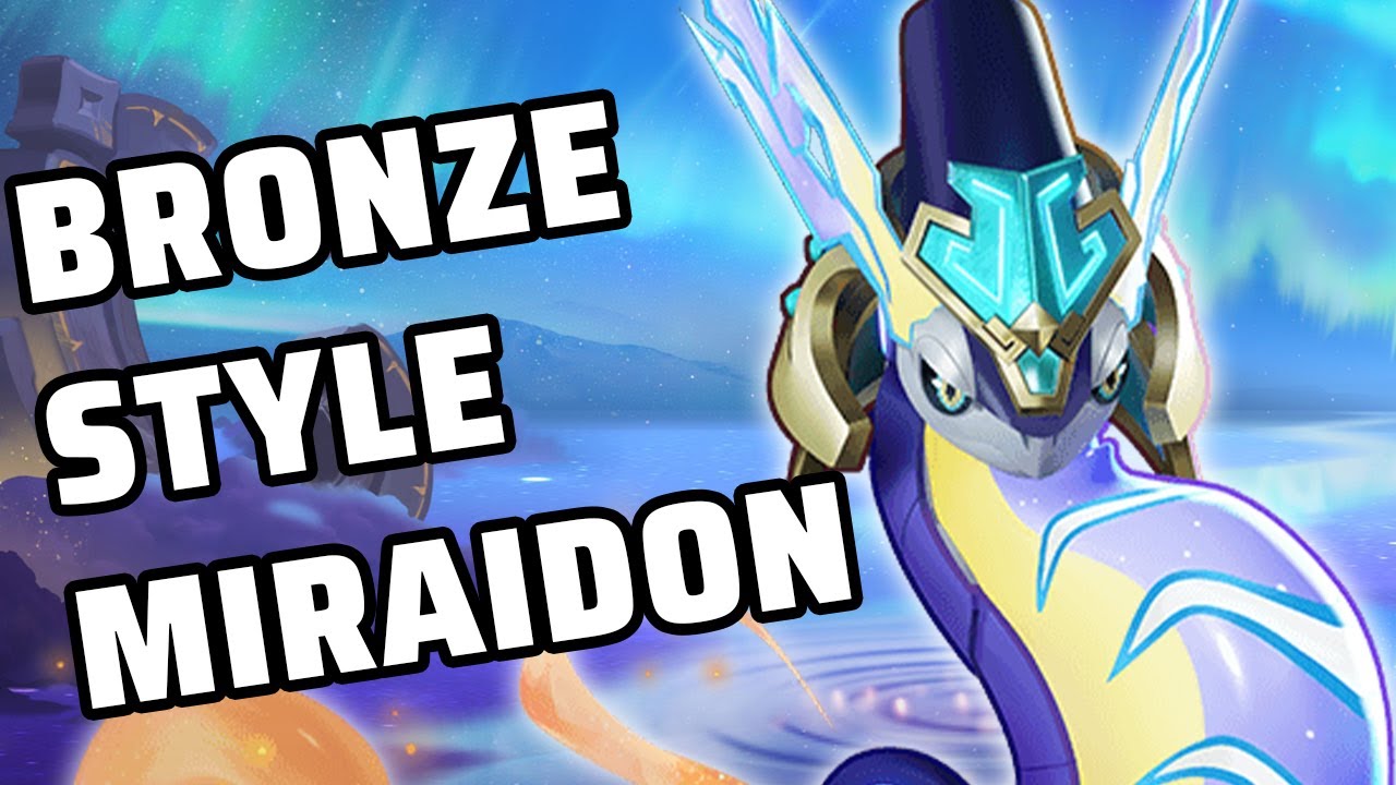 Bronze Style Miraidon (Gold Tier) Skin/Holowear Spotlight - Pokémon ...