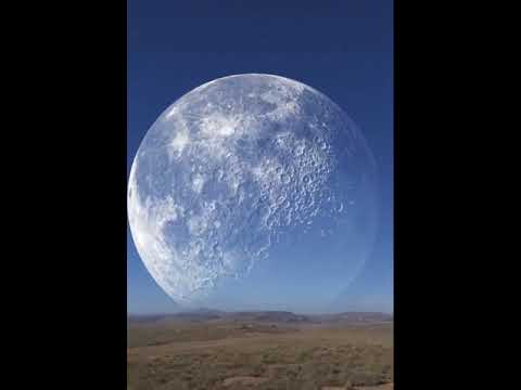 La lune dans l'Arctique, Apparaît et disparaît en 30 secondes