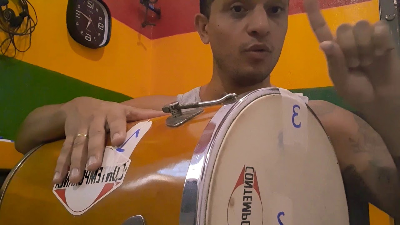 Como tocar tantan (rebolo) rápido e fácil - YouTube