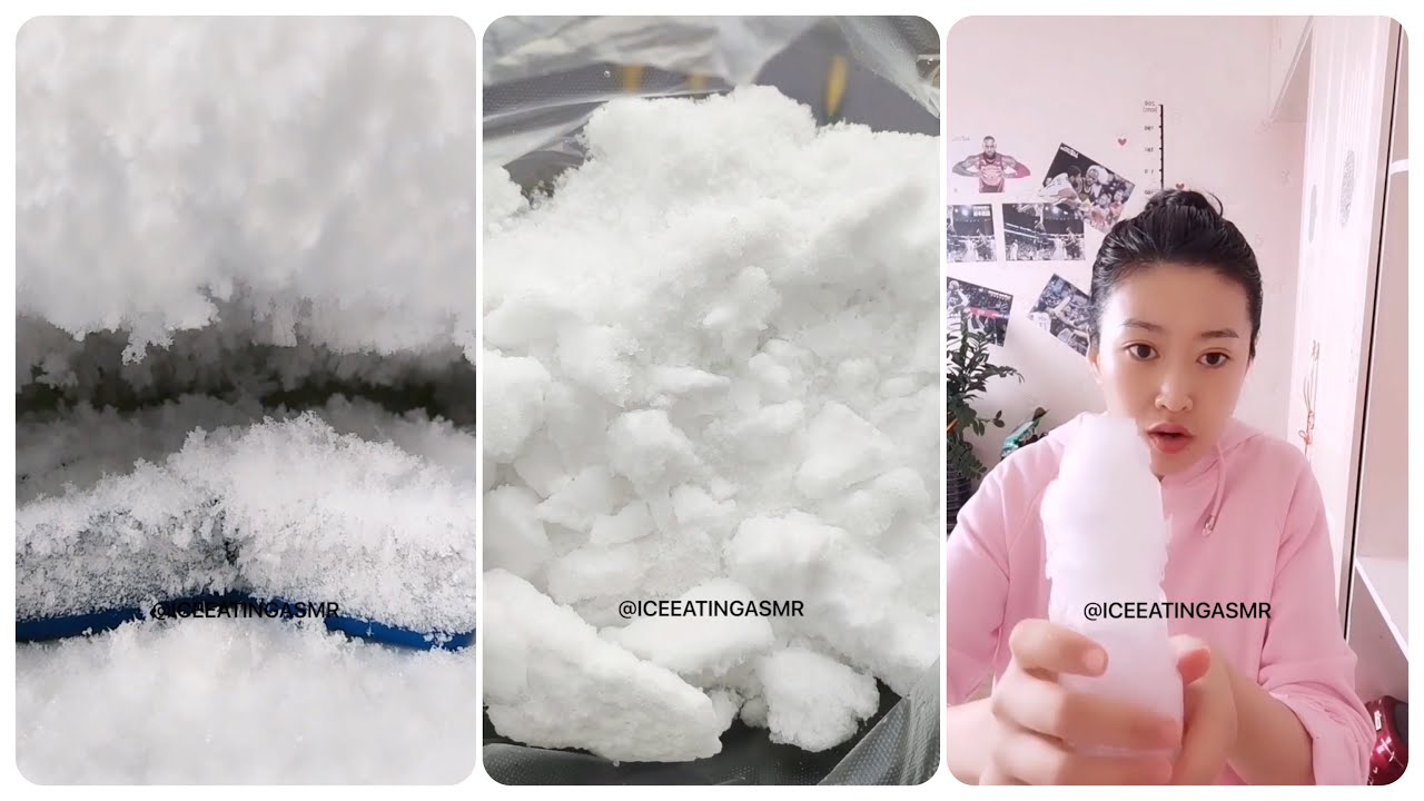 [ASMR] SOFT ICE & BIG ICE BLOCK EATING VIDEOS 🤍🤍3 - YouTube