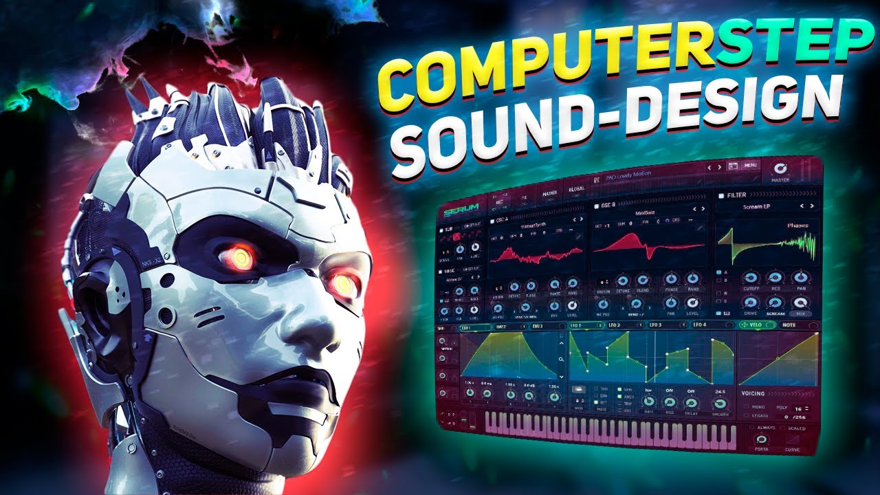 🤖 MODERN DUBSTEP SYNTH in SERUM tutorial + LAYERING (Digital Bass 👾 ...