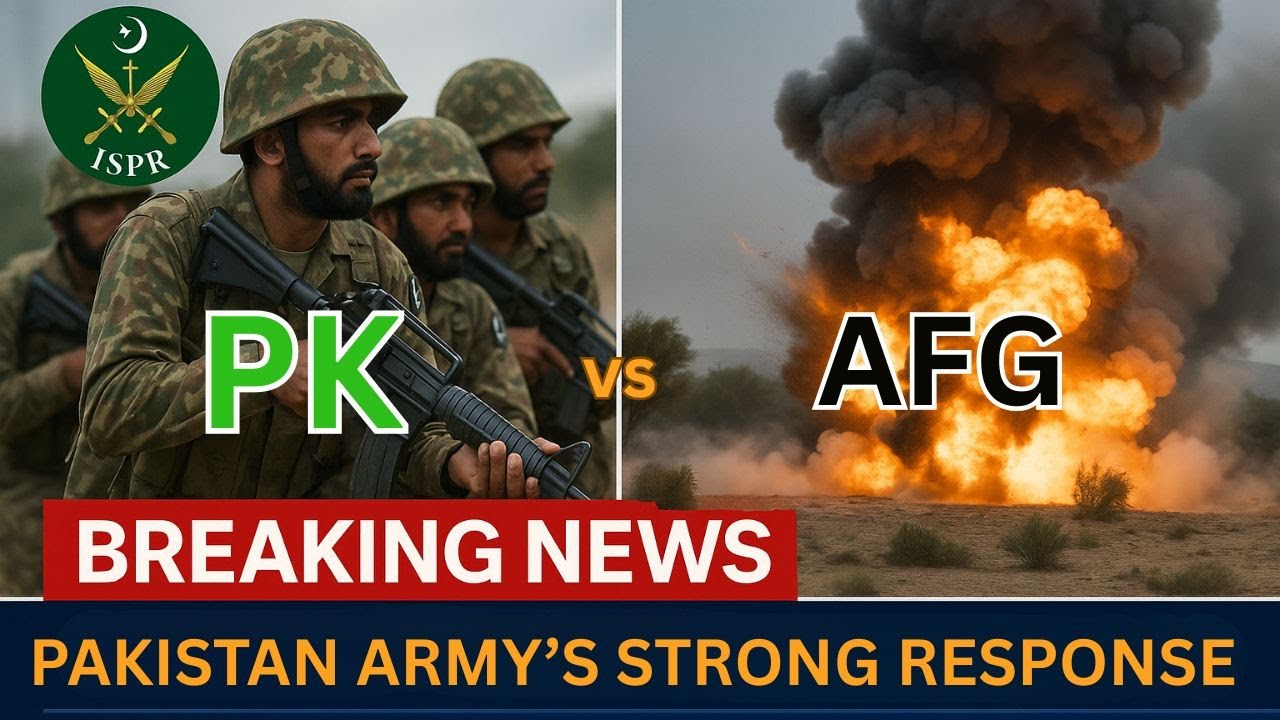 Pakistan Army’s Strong Response | Afghan Taliban Attack on Spin Boldak ...