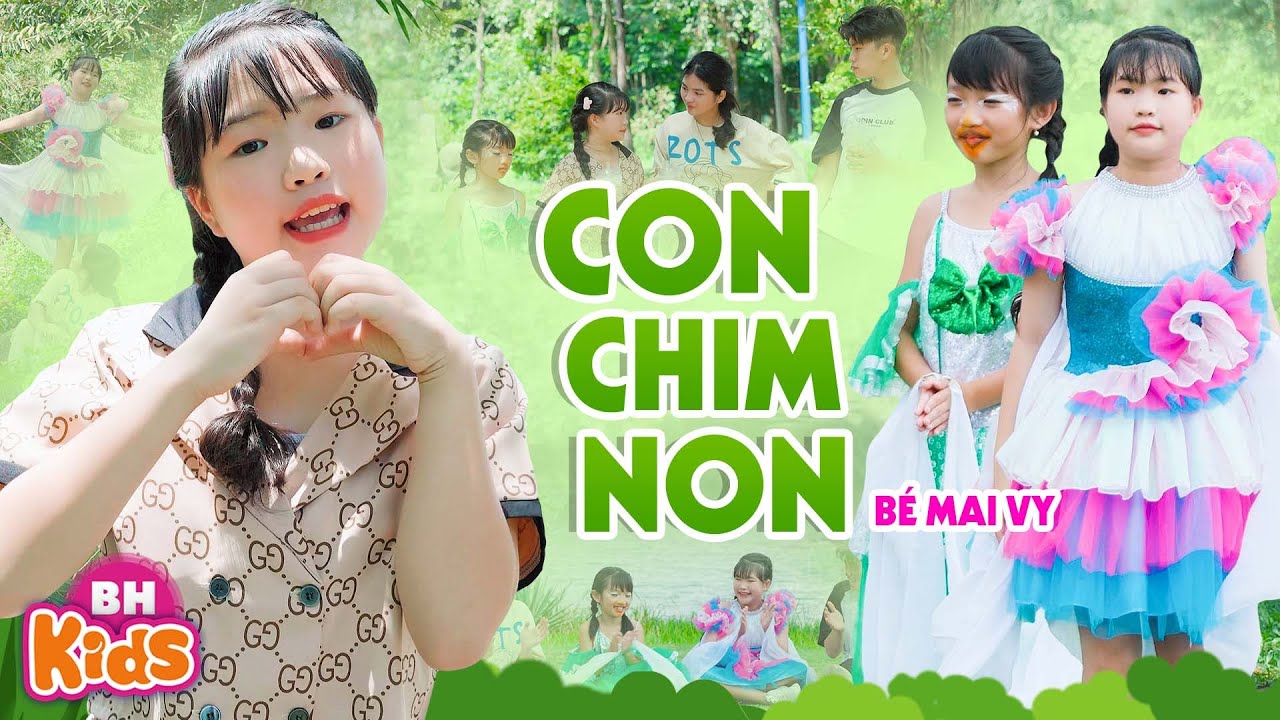 Con Chim Non - Bé Mai Vy | Nhạc Thiếu Nhi Vui Nhộn Con Chim Non Trên ...