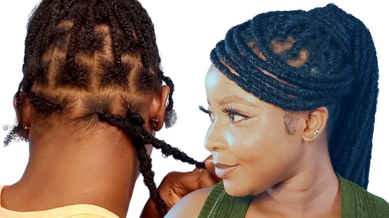 FAST and Painless Faux Locs for Beginners! /Artificial locs - YouTube