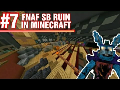 I build FNAF Security Breach RUIN in Minecraft (Part #7) Bonnie bowl ...