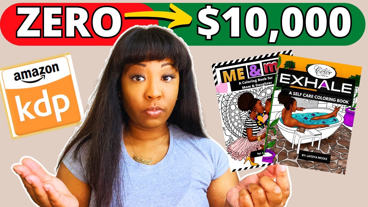 How To Make Your First $10,000 with AMAZON KDP (Print on Demand.) - YouTube
