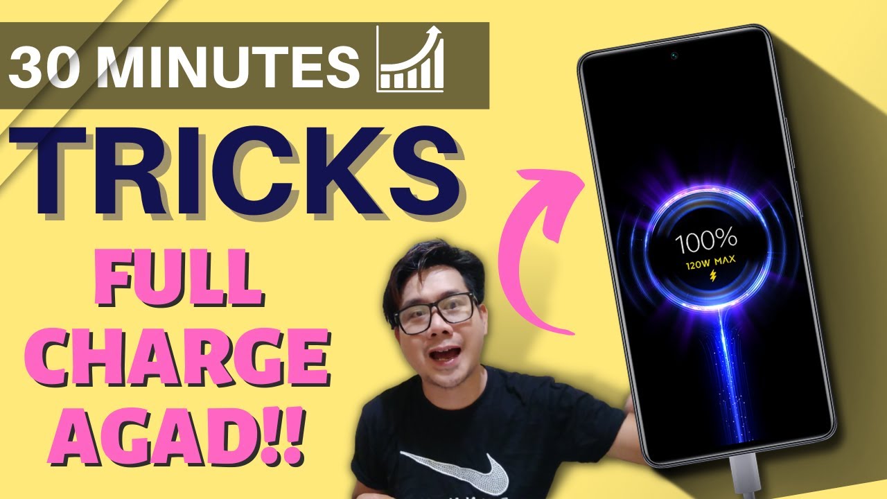 FAST CHARGING TECHNIQUE | 30 MINUTES LANG FULL CHARGE NA! - YouTube