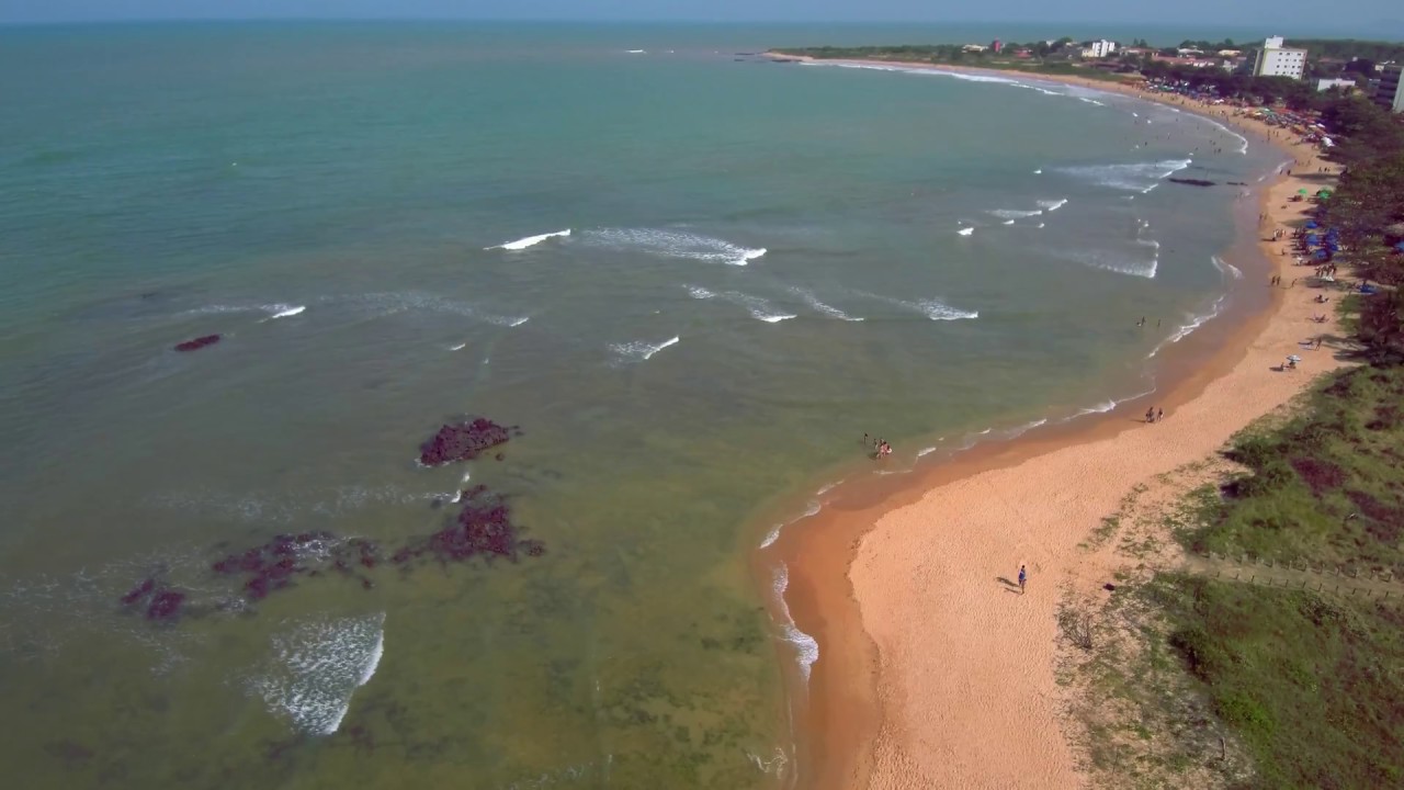 Praia de Castelhanos - Anchieta/ES - Mi Drone 4K - YouTube