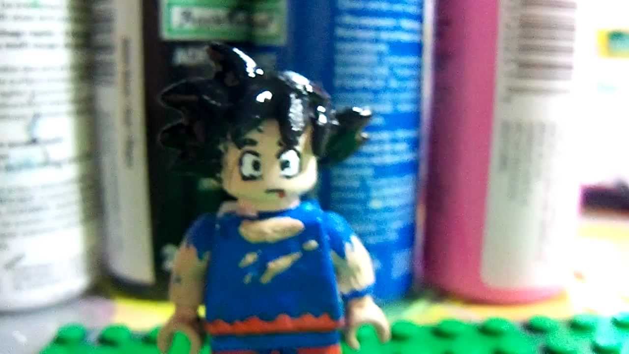 Lego Goku DBZ - YouTube