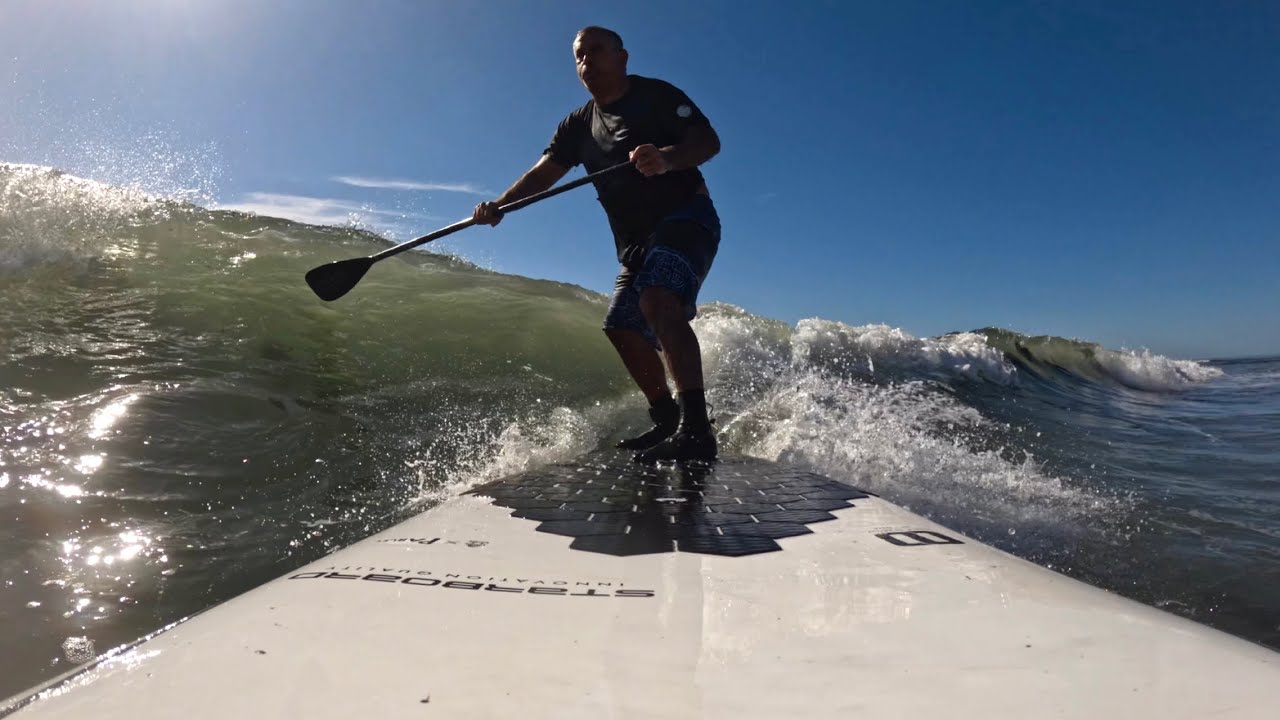 SUP Surf at Leadbetter Pt. — Small Waves — GoPro Hero12 —Starboard ...