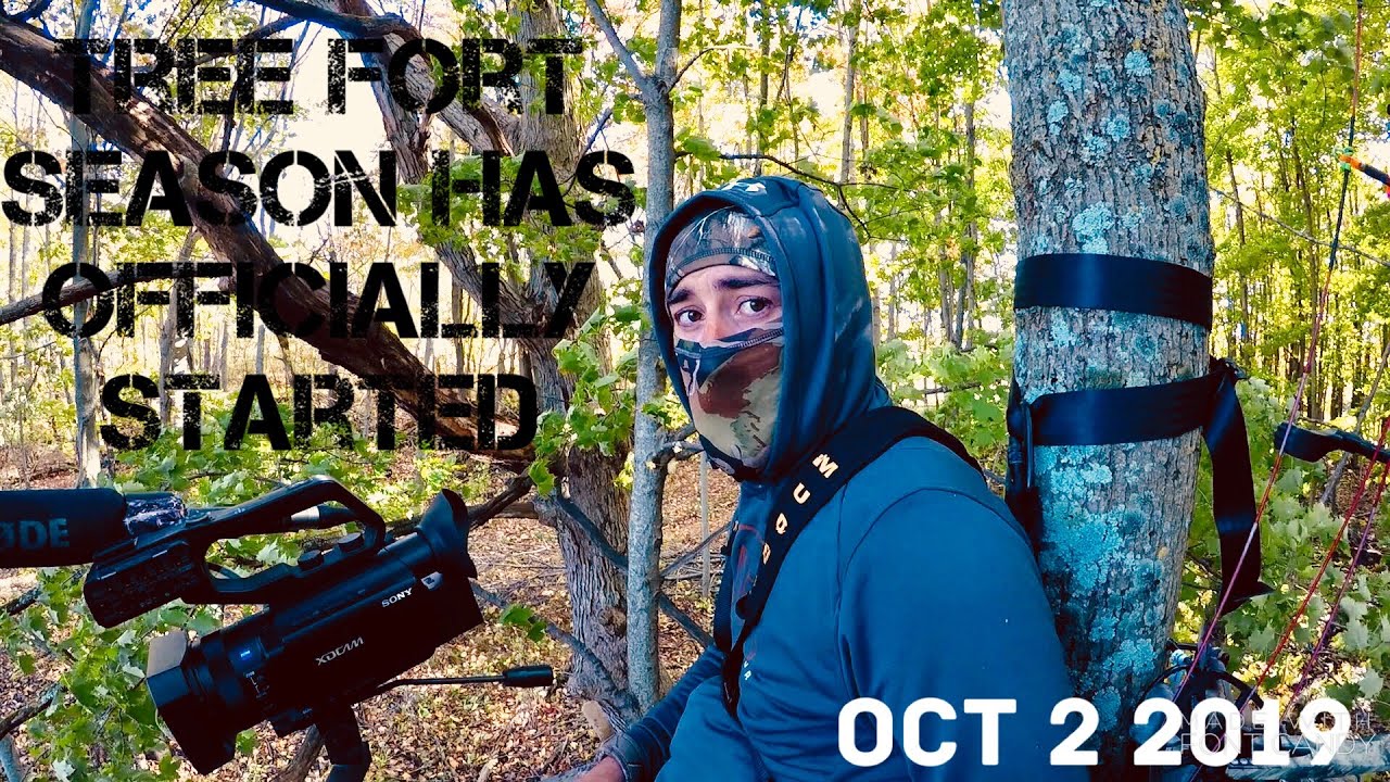 TREE FORT SEASON HAS OFFICIALLY STARTED - YouTube