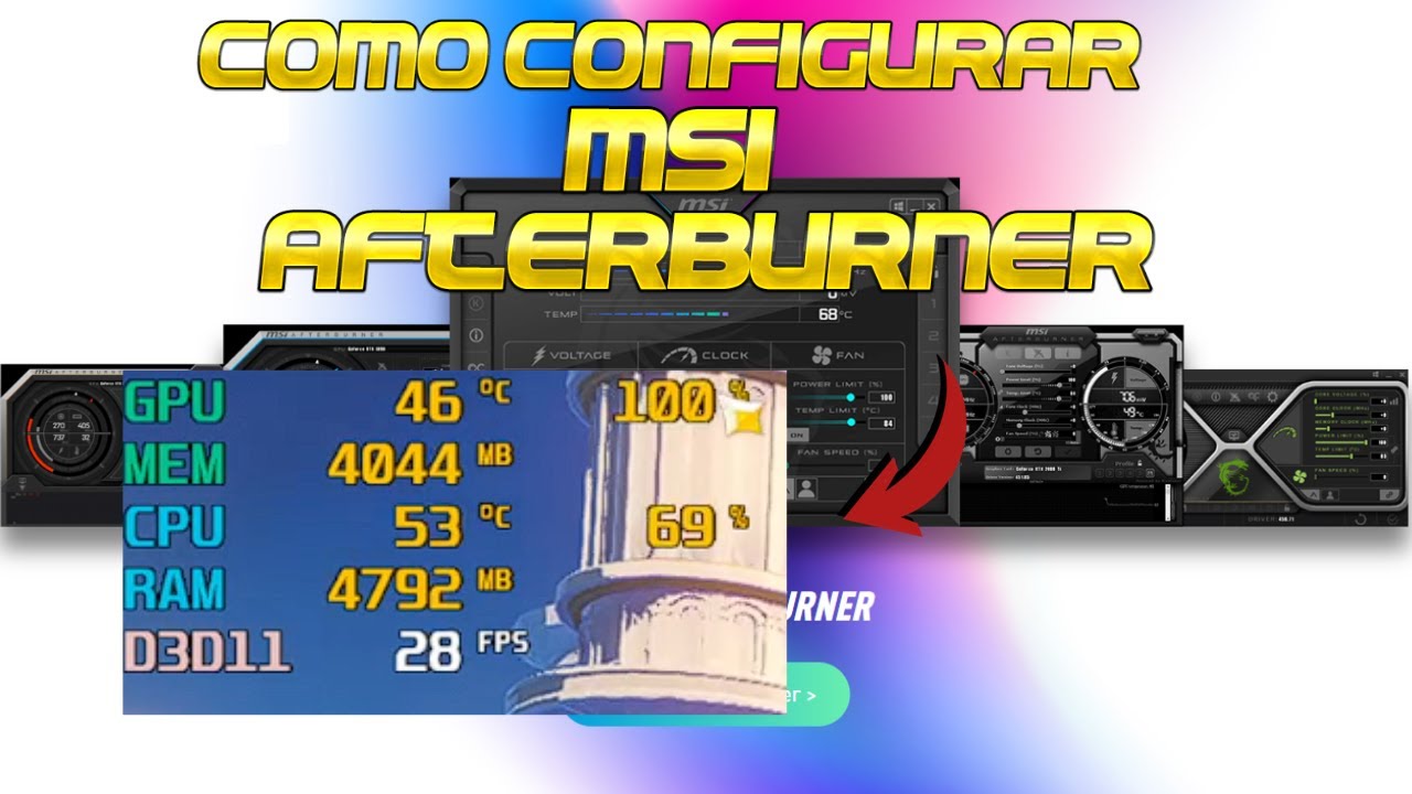 MSI AFTERBURNER | COMO DESCARGAR Y CONFIGURAR PARA VER FPS, CPU Y GPU - GUIA COMPLETA 2023😱 ...