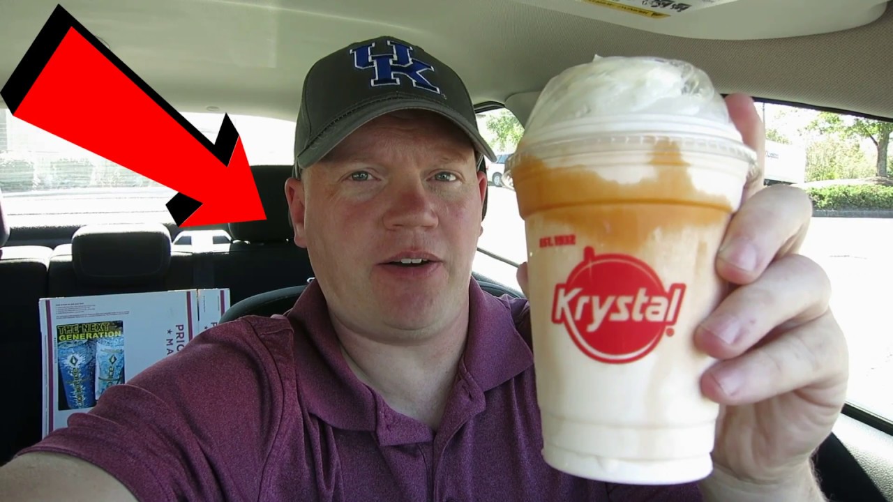 Reed Reviews Krystal Pumpkin Spice Milkshake - YouTube