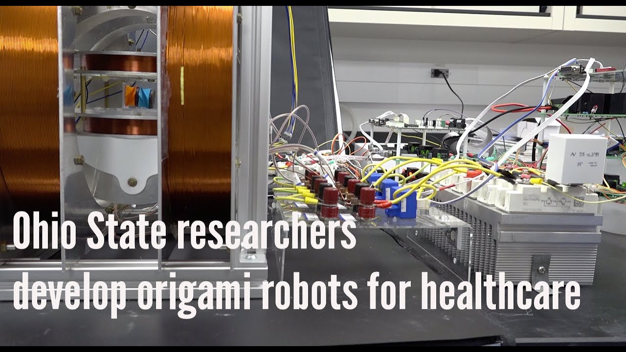 Ohio State researchers develop origami robots for noninvasive ...