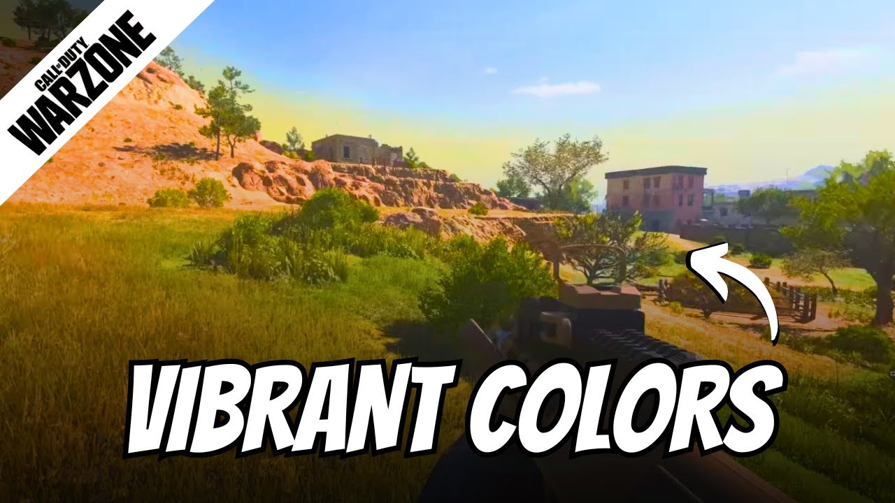 How to Get Vibrant Colors in Warzone - YouTube