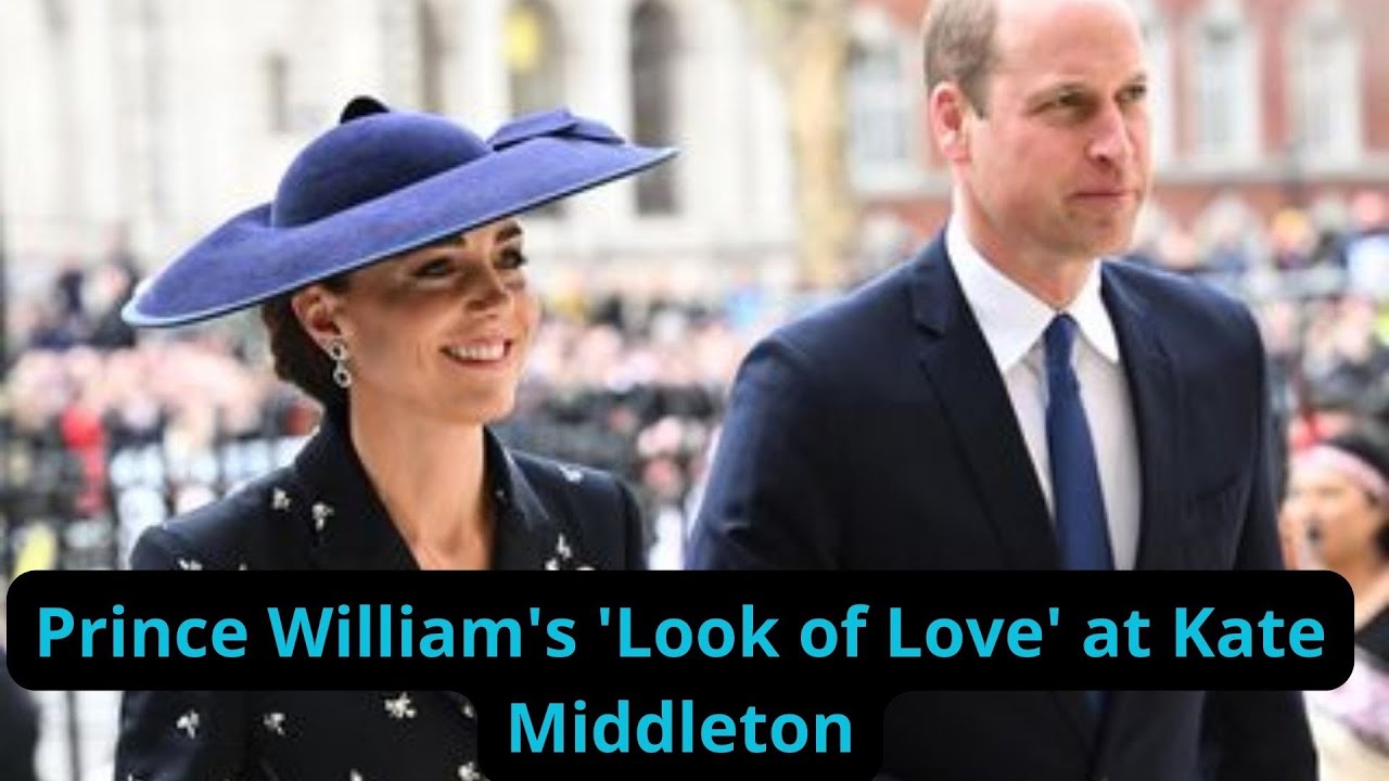 Prince William's 'Look of Love' at Kate Middleton - YouTube