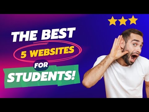 🔺 16 - The Best Five (5) Websites For Students -Amazing Websites to ...