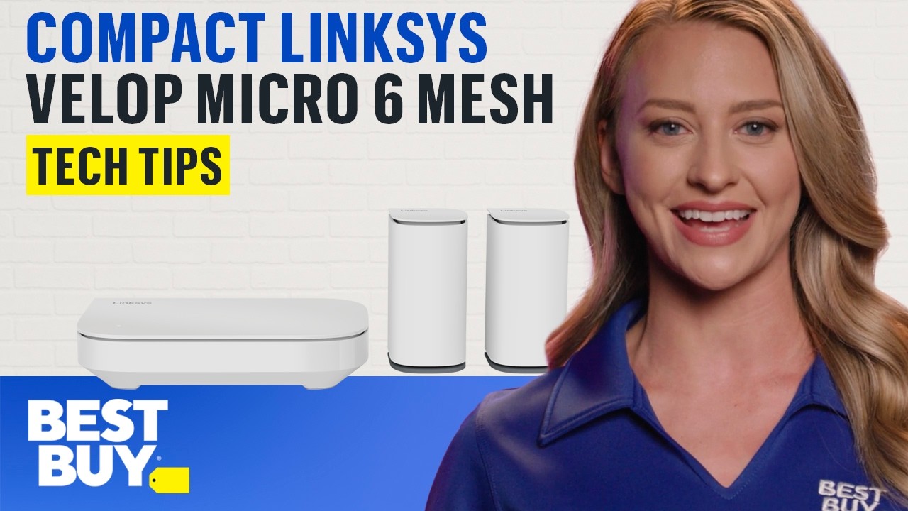 Compact and Capable Linksys Velop Micro 6 Dual-Band Mesh Wi-Fi System ...