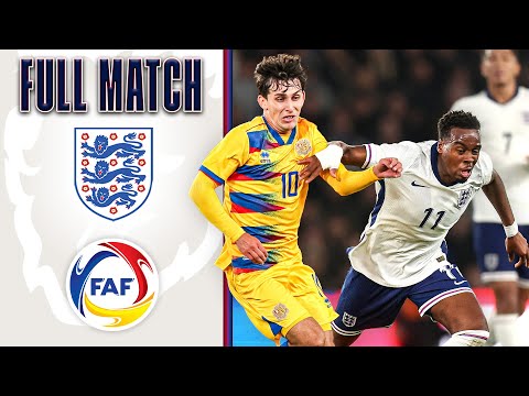 FULL MATCH | England U21 v Andorra U21 | UEFA EURO U21 Qualification | Group D | England