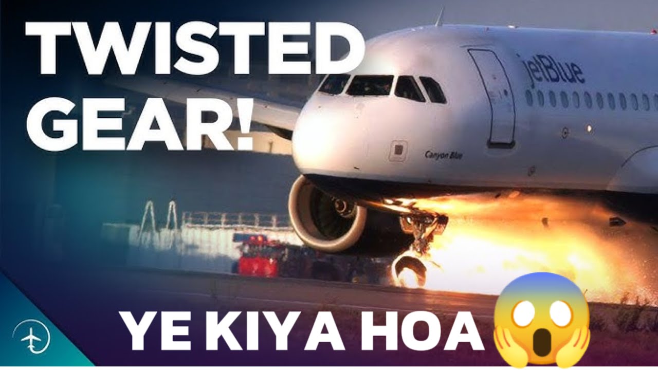 The Story of JetBlue Flight 292 | Airplane Crash landing - YouTube