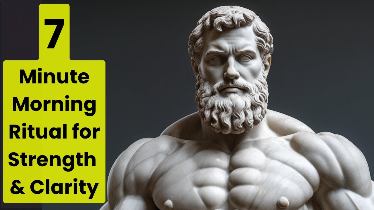 ☀️ Wake Up Like a Stoic: 7-Minute Morning Ritual for Strength & Clarity ...